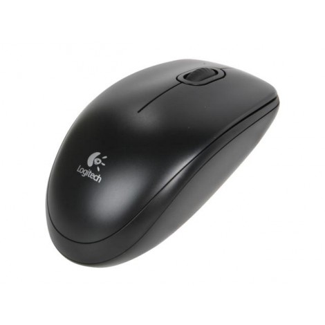 Logitech Mouse: B100 Optical Usb - Black M-u0026 910-001439
