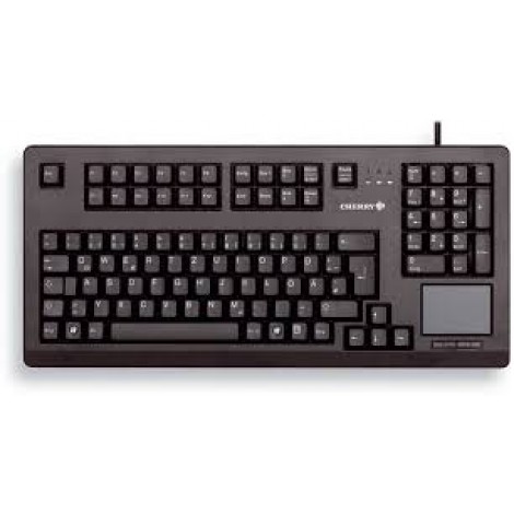 Cherry Compact Keyboard Touchpad Usb Bl 104 Keys With Qwerty & Numeric ...
