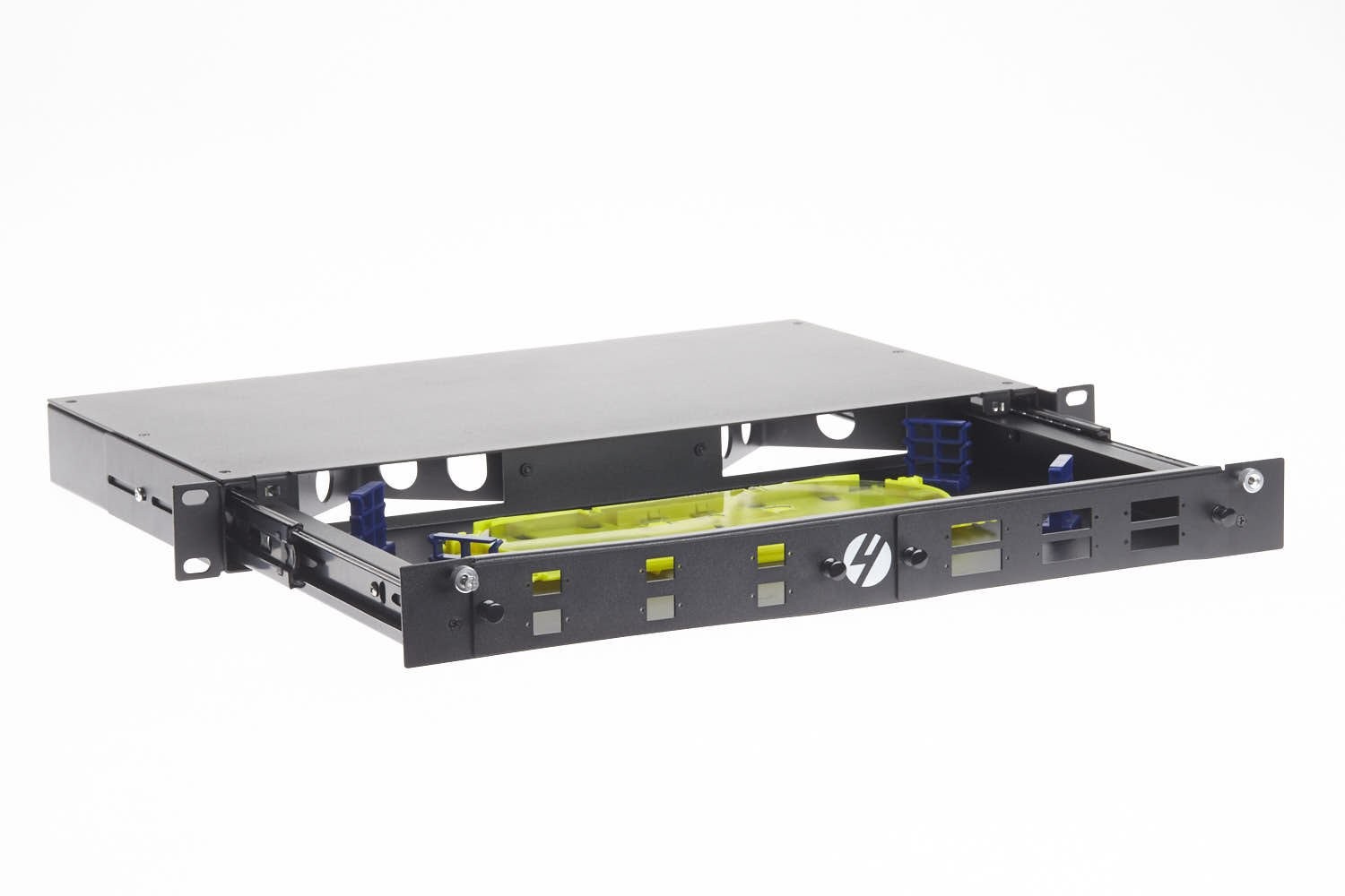 4cabling 1ru 12 Port Rack Mount Fibre Optic Patch Panel Fobot W ...