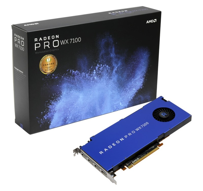 Amd Radeon Pro Wx 7100 Graphics, Pcie, 8gb Ddr5, 4x Displayport 1.4 ...