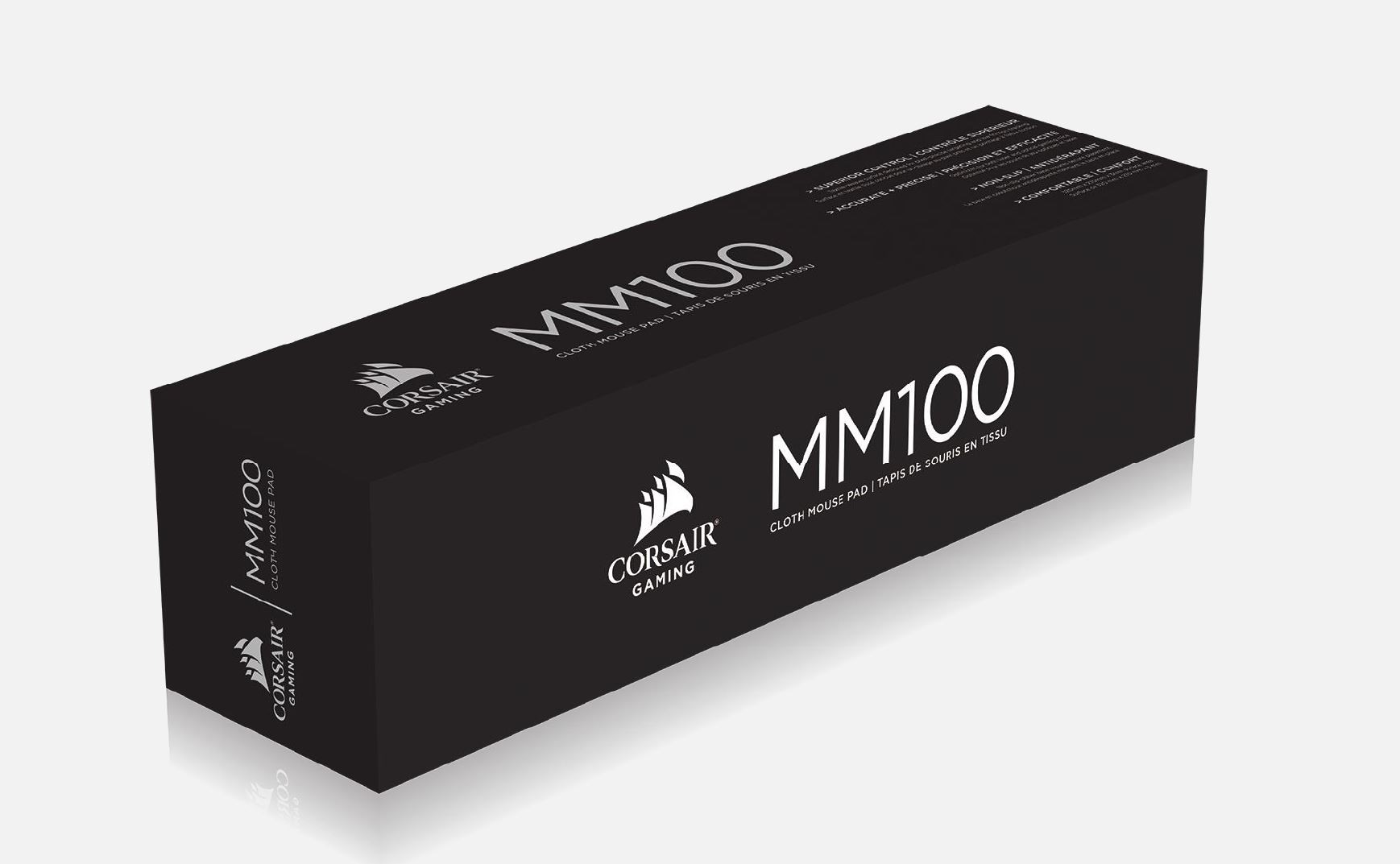 Corsair Mm100 Gaming Mouse Mat. Cloth And Rubber Base Ch-9100020-ww