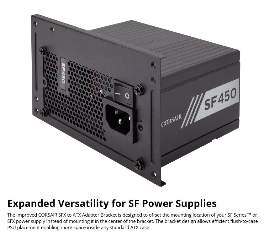 Corsair Sfx To Atx Psu Bracket Version 2 For Sf450/600 Cp-8920204