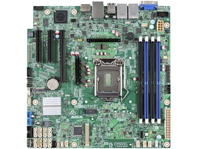Intel S1200spsr Server Motherboard, 1151, C232, Pcie X8 Gen3, 4x Dimm ...