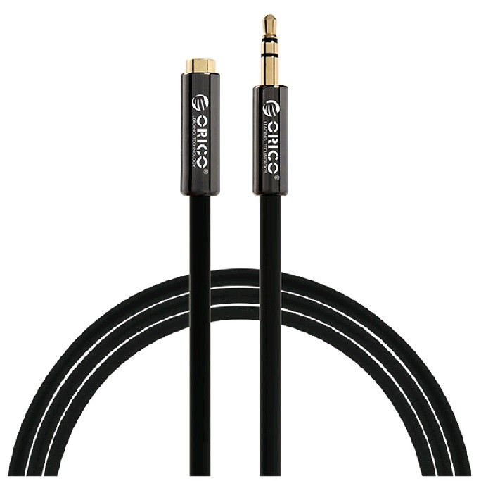 Orico 3.5mm Aux Extension Cable 1m Fmc-10-bk