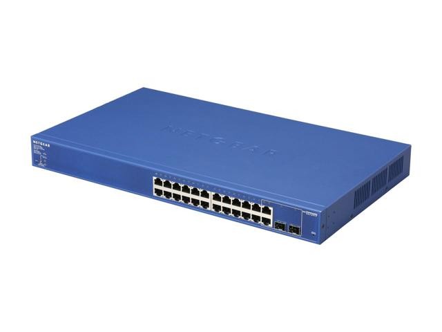 Netgear Gs724tpv2 24-port Gigabit Poe+ Ethernet Smart Managed Pro ...