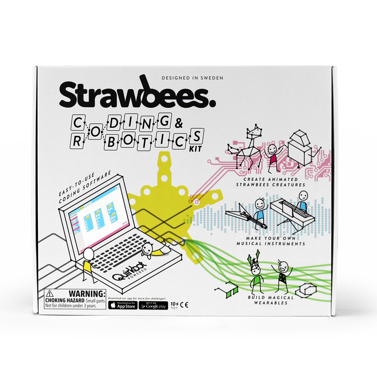 Strawbees Quirkbot Robotic Creatures Sb-058