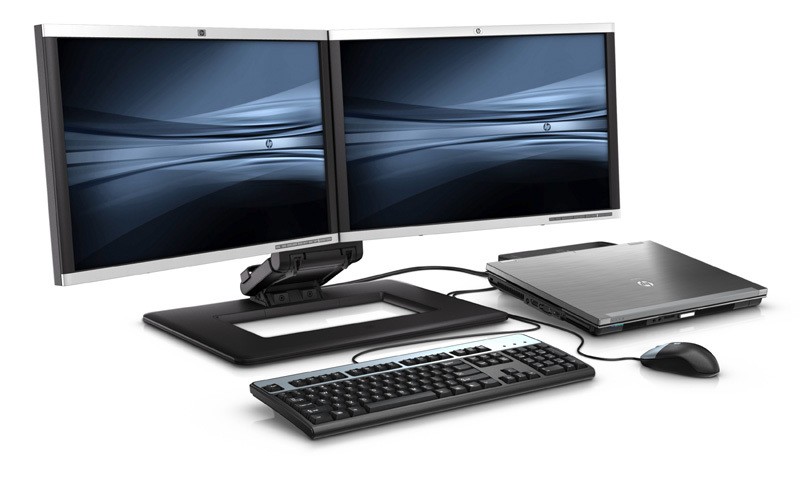 Hp Adjustable Dual Monitor Stand Hp Adjustable Dual Monitor Stand For ...