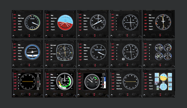 Logitech Pro Flight Instrument Panel 945-000027