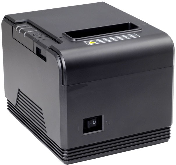 Birch Cp-q3 80mm Thermal Receipt Printer Built-in Ethernet Usb Serial With Psu. Black Colour Cp-q3