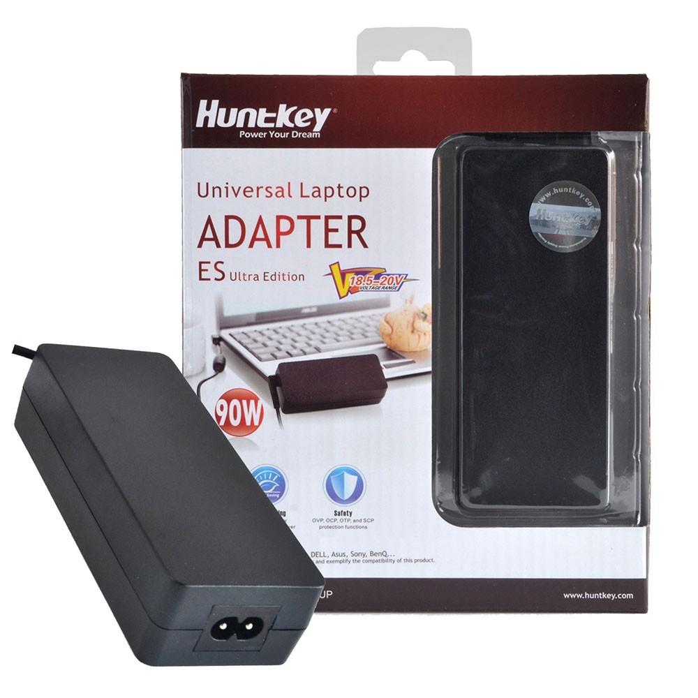 Huntkey Universal Notebook Adapter 90w 19.5v Nb90esii