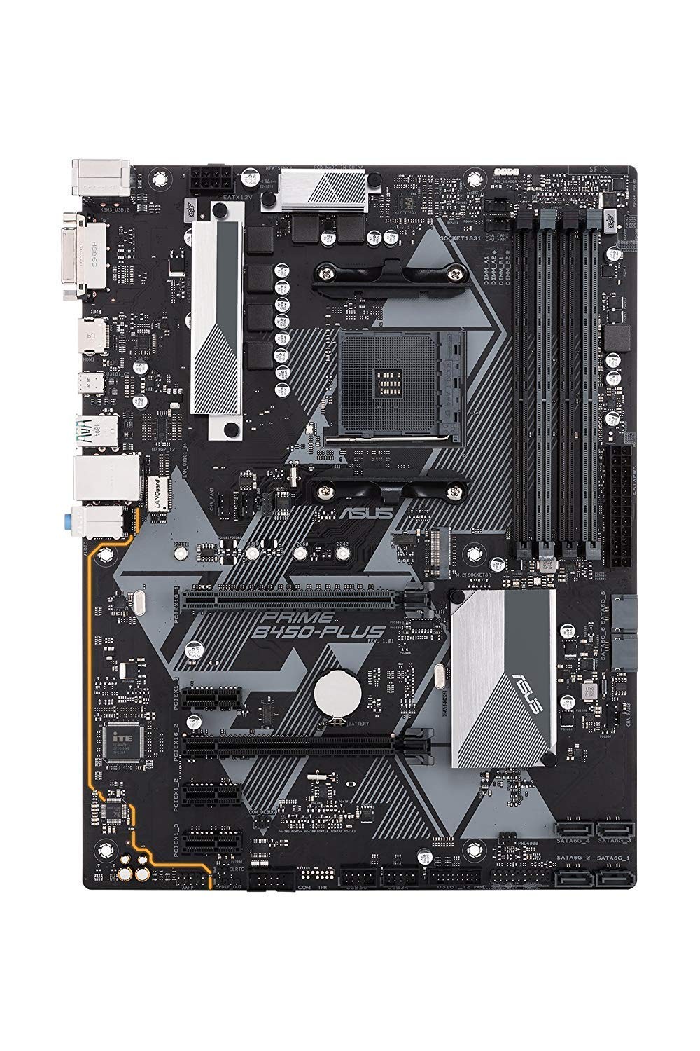 Asus Prime-b450-plus Am4 Atx Motherboard - Amd B450 Chipset - 4x Dimm ...
