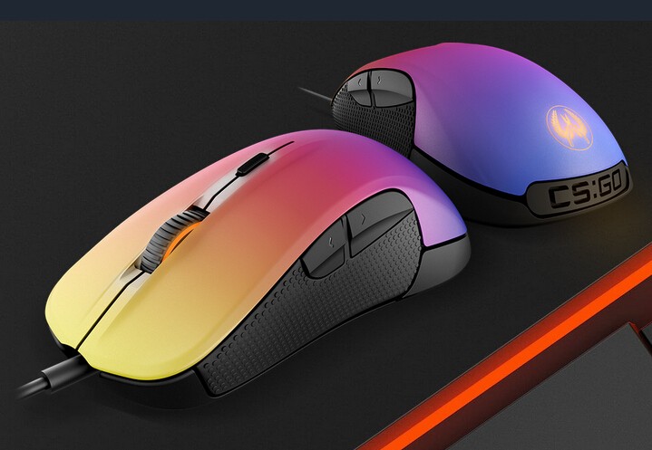 Steelseries Rival 300 Cs:go Fade Edition 6500dpi Rgb Gaming Mouse Ss-62279
