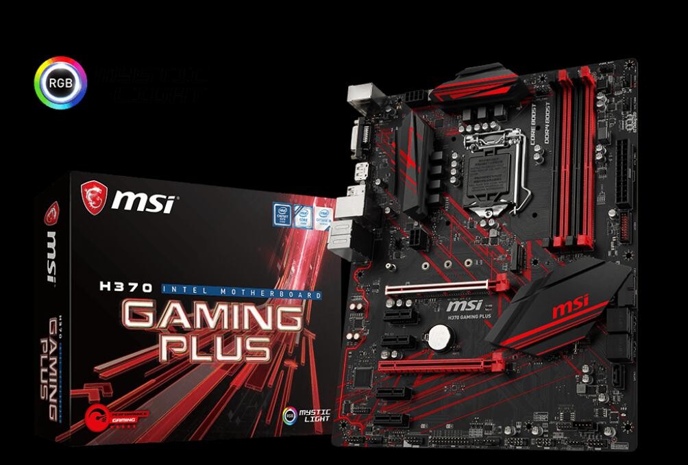 Msi H370 Gaming Plus Intel Atx Mb (entry Gaming) H370 Gaming Plus