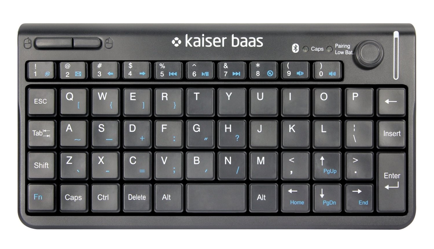 Kaiser Baas Bt-100 Bluetooth Mini Keyboard With Mouse Track
