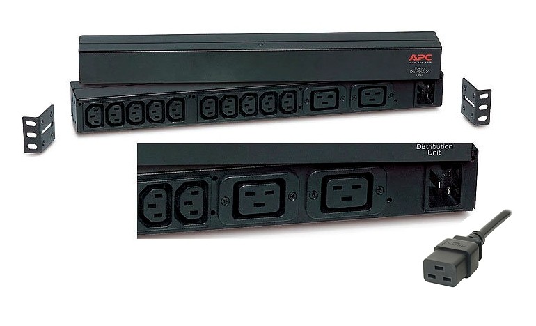 Apc Basic Rack Pdu, 1u, 16a, 230v Basic Rack, 1u, 16a, 230v, (10)c13 ...