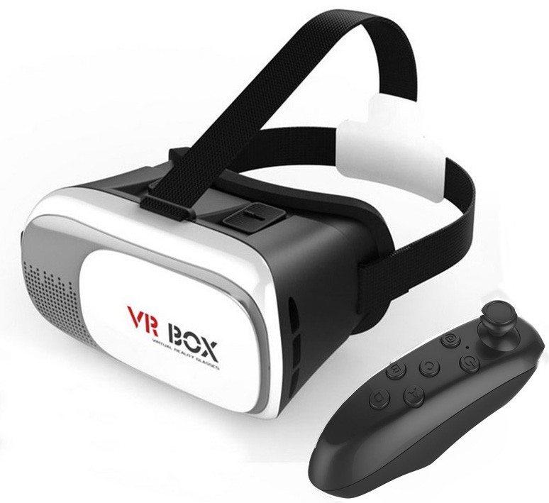 Vrbox Kit Version 2.0 - Including Vr Headset With Remote Bluetooth ...