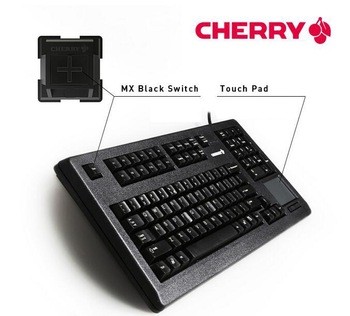 Cherry Compact Keyboard Touchpad Usb Bl 104 Keys With Qwerty & Numeric ...
