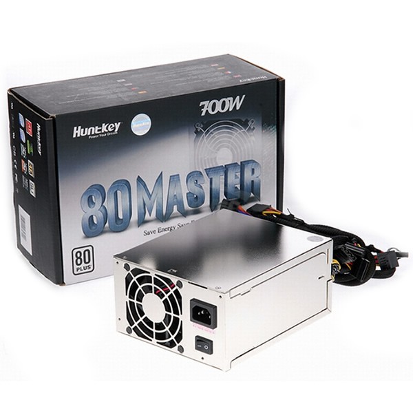 Huntkey 700w 80master Power Supply - 85% High Efficiency Psuhun80mst700w