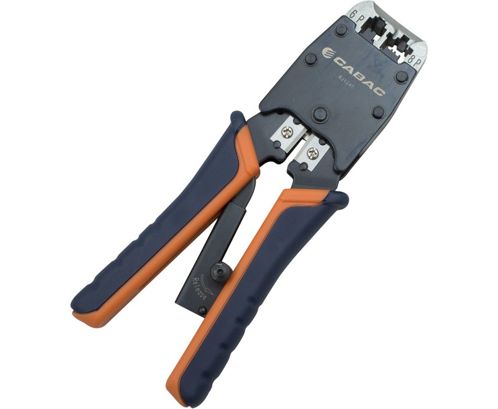 Cabac Precision Rj Crimper 6 And 8 Way Rj1245
