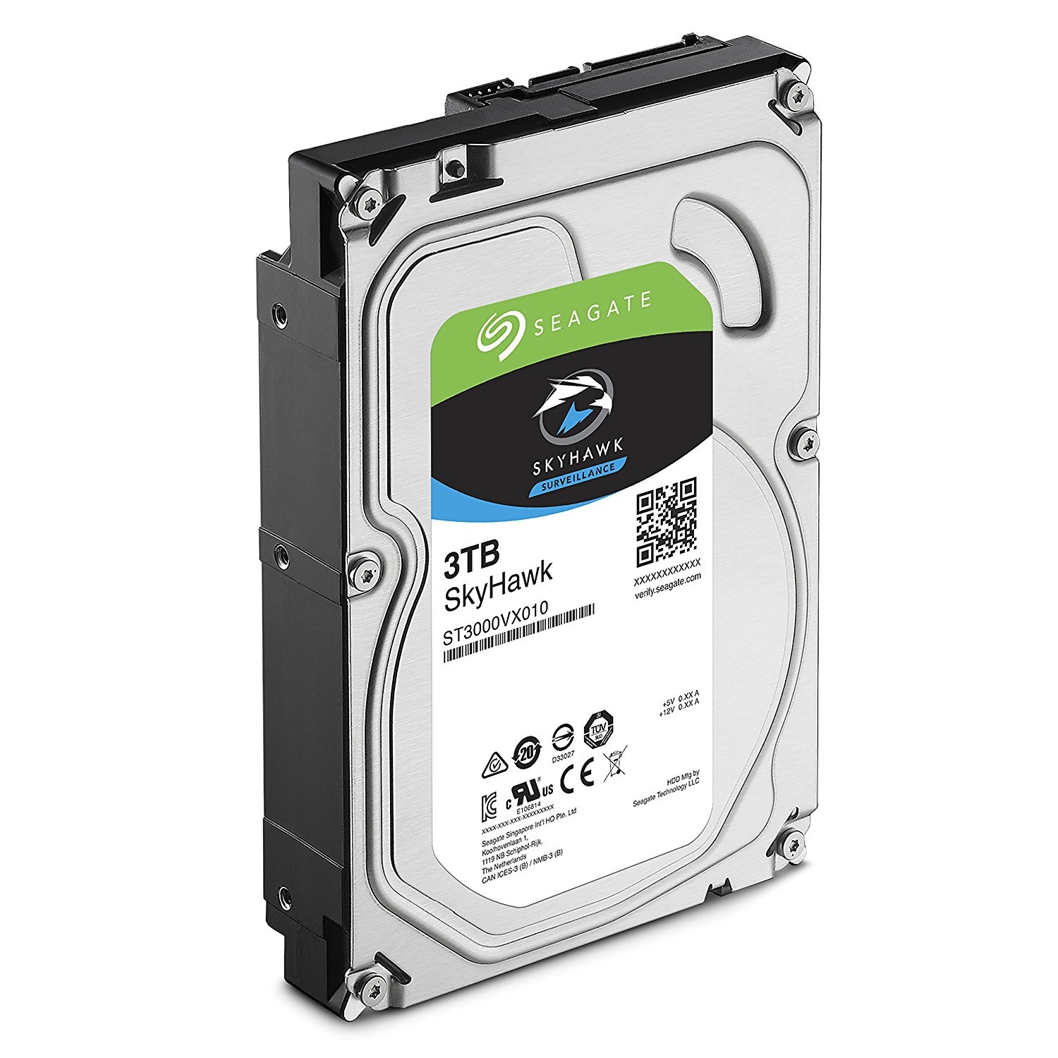 Seagate Skyhawk 3tb Surveillance 3.5in 6gb/s Sata 64mb St3000vx010