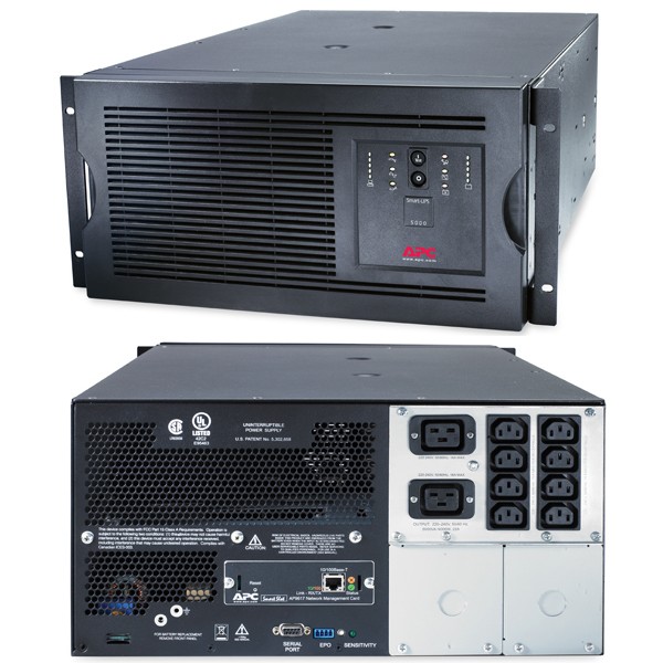 Apc Smart-ups 5000va 230v Rackmount Requires 32 Amp Input Hardwired Sua5000rmi5u