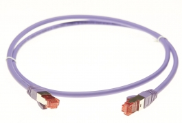 4cabling 10m Cat 6a S/ Ftp Lszh Ethernet Network Cable: Purple 004.100.4010