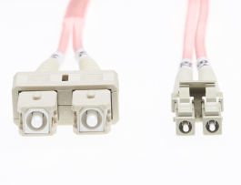 4cabling 0.5m Lc-sc Om4 Multimode Fibre Optic Cable: 2mm Oversleeving ...