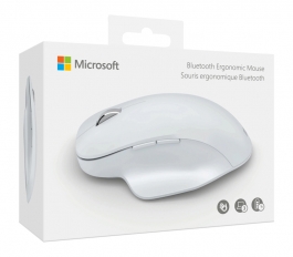 Microsoft Ergonomic Bluetooth Mouse Glacier 222-00028, Connect up to ...