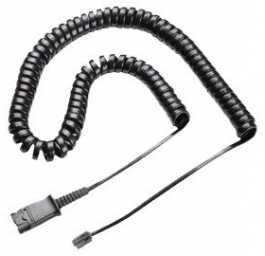 Plantronics Cable, Coil, Qd To Male Mod. Plug, U10p-s For Cisco 7911/ ...