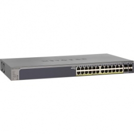 Netgear Gs728tpv2 24-port Gigabit Poe+ Ethernet Smart Managed Pro ...