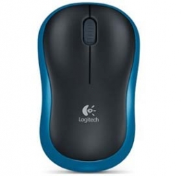 Logitech M185 Wireless Mouse - Blue 910-002502