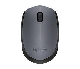 Logitech Mouse: M171 Wireless Ambidextrous - Grey/ Black 910-004655