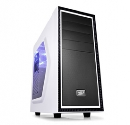 Deepcool Tesseract Sw Mid Tower Case Side Window Includes 1 Blue 120mm ...