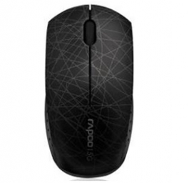 Rapoo 3300p 5g Wireless Super Mini Mouse Black 3300p