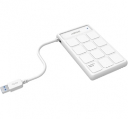 Astone Silicon 2.5" SATA External SSD/ HDD USB3.0 Module White ISO-2503-U3