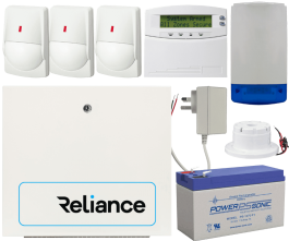 DAS RELIANCE R128 KIT3 - PCB, LCD, OPTEX PIR(3), COMBO SIREN, TH-PIEZO ...