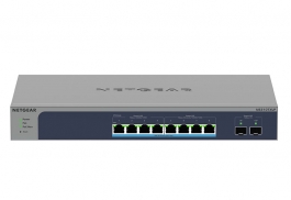 Bundle NETGEAR 10-PORT MULTI-GIG SMART SWITCH- POE++(8) 295W, SFP+(2 ...