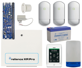 DAS RELIANCE XRPRO KIT2 -PCB, XR TOUCH, OPTEX FLIP-X(3), COMBO SIREN, R ...