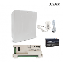 RISCO LIGHTSYS PLUS BASE KIT IP & WIFI ONBOARD ENCLOSURE POWER SUPPLY ...