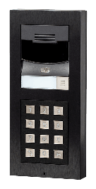 2N IP VERSO MAIN UNIT BLACK WITHOUT CAMERA 9155101B