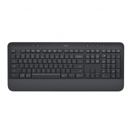 Logitech Signature K650 Comfort Full-Size Wireless Keyboard with Wrist ...
