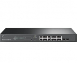 TP-Link TL-SG2218P JetStream 18-Port Gigabit Smart Switch with 16-Port ...