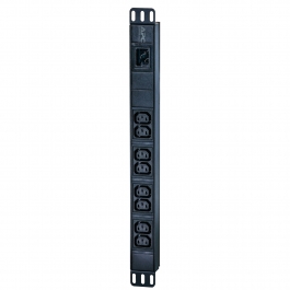 APC Easy Rack Basic PDU, 1U Horizontal, 230V/16A Input, 1 Phase, 3.7kW ...