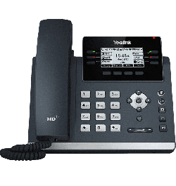 Yealink T42U 12 Line IP phone, 2.7'192x64 pixel graphical LCD with ...