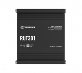 Teltonika RUT301 Industrial Ethernet Router, Rugged Industrial Ethernet ...