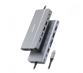 mbeat Elite X14 Triple 4K Display Multi-Port USB-C Hub USB-C 3.2 Gen 2 ...