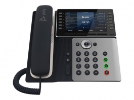 HP POLY EDGE E550 IP PHONE, NOISEBLOCK AI AND ACOUSTIC FENCE, USB-C, NO ...