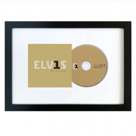 Elvis Presley-Elvis 30 #1 Hits CD Framed Album Art