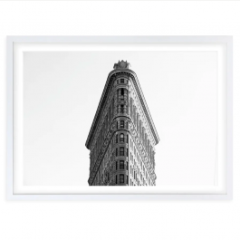 Wall Arts The Flatiron Building Nyc Large 105cm x 81cm Framed A1 Art ...