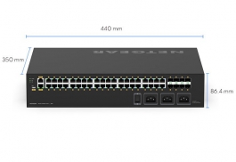 NETGEAR (GSM4248UX) AV LINE 48-PORT MANAGED SWITCH, ULTRA90 POE++(40 ...